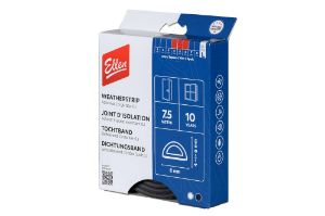 Breur.nl - Breur - Ellen Tochtband D ZW 7.5 f/nl (GROTE KIER) Zwart 7,5 ...